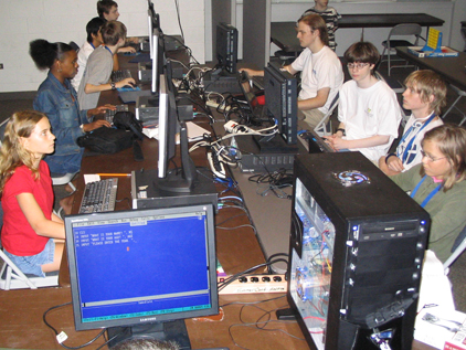 group – National Computer Camps – Coding, Robotics, Cryptography for Kids